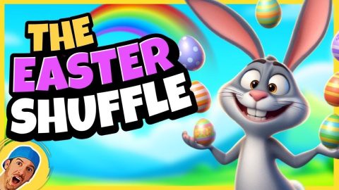 Coach Corey Martin: The Easter Egg Shuffle | Spring Brain Break for Kids! - NETFLEX Kids
