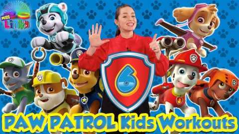 Miss Linky: Paw Patrol Kids Workout | Exercise Video for Children ...
