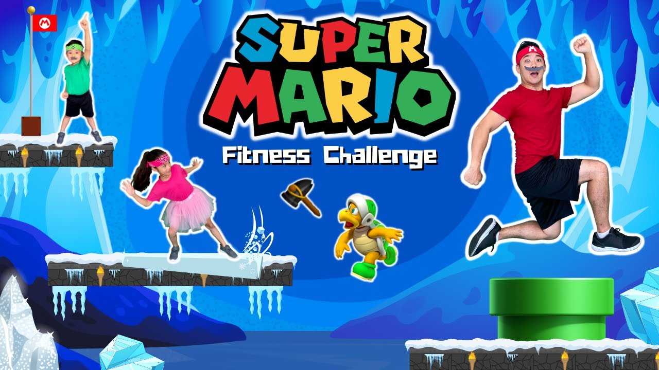 Bobo PE: SUPER MARIO Epic Videogame Workout 3 - NETFLEX Kids
