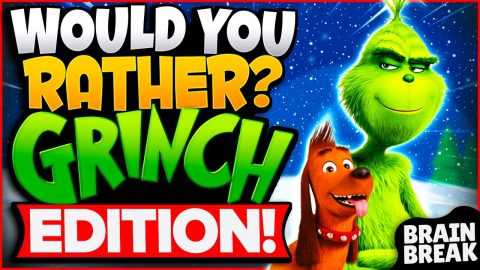 P.E. with Mr. G: The Grinch Would You Rather? Workout Winter Brain ...