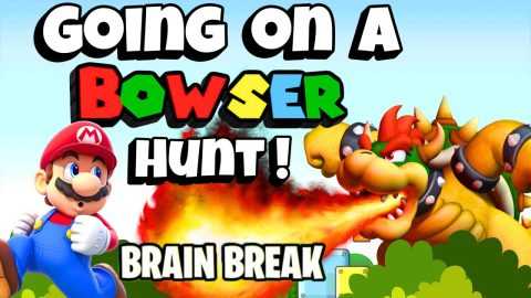Fitness Hustle TV: Going on a Bowser Hunt | Brain Break | GoNoodle ...