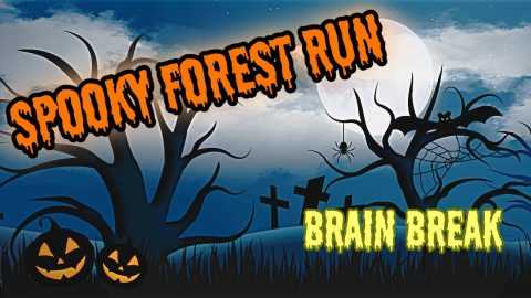 Fix and Play: Spooky Forest Run - Brain Break - Halloween Activity for ...