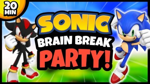 Coach Corey Martin: Sonic Brain Break Party Just Dance Freeze Dance ...