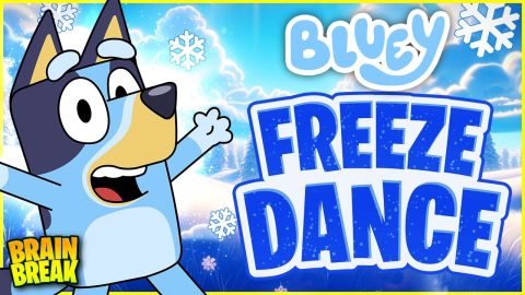 Be Well Played - Videos for Active Kids: Bluey Freeze Dance Winter ...