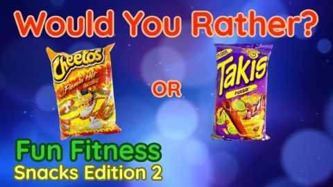 Fix and Play: Would You Rather? Workout! (Snacks Edition 2) - At Home ...