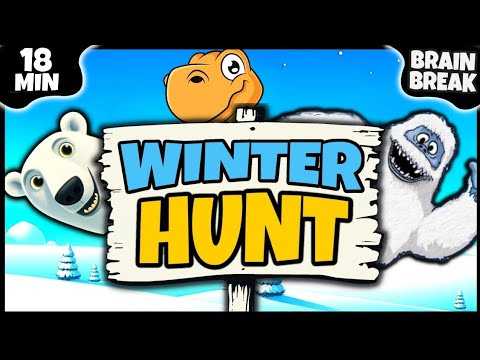 Coach Corey Martin: EPIC Winter HUNT Brain Break Bear Hunt Dino Hunt ...