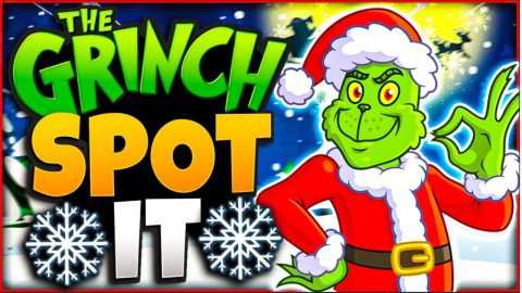 Coach Corey Martin: The Grinch Spot It Christmas Brain Break Freeze ...