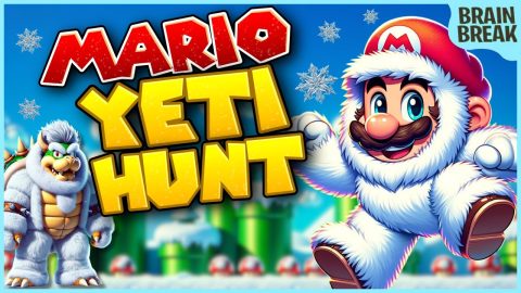 Matthew Wood: Mario Yeti Hunt! | Winter Brain Break | Mario Freeze ...