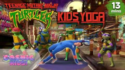 Cosmic Kids Yoga: NEW! Teenage Mutant Ninja Turtles Mutant Mayhem ...