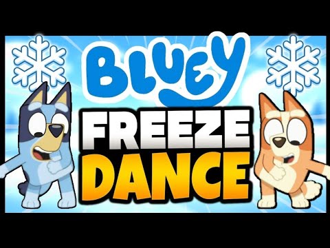 Coach Corey Martin: Bluey Winter Freeze Dance Brain Break Just Dance ...