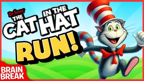 Coach Corey Martin: Cat in the Hat Run! Dr Seuss Brain Break Brain ...