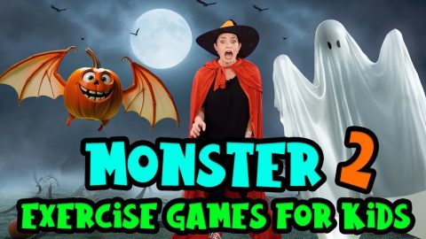 Miss Linky: Monster Exercise for Kids 2 | Scary Workout for Children ...