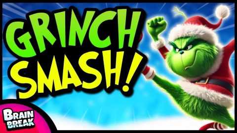 Coach Corey Martin: Grinch Smash! Christmas Brain Break Just Dance ...