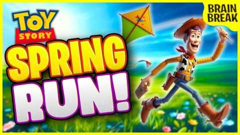 Matthew Wood: Toy Story Spring Run! Spring Brain Break Just Dance ...