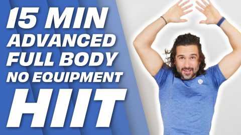 The Body Coach TV by Joe Wicks: Full Body ADVANCED HIIT Workout | Joe ...