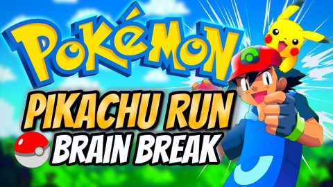 Brain Break Land: Brain Break For Kids | Pokemon | Pikachu Run ...