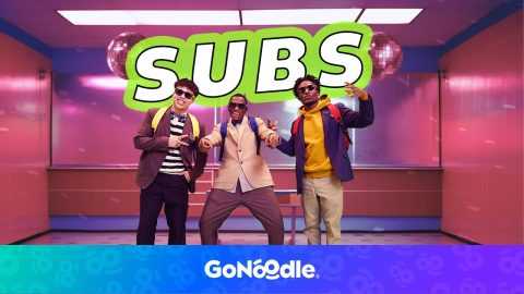 GoNoodle | Get Moving: Subs | Language Arts Dance Moves | Blazer Fresh ...