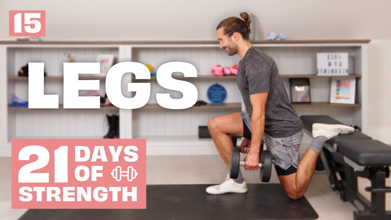 The Body Coach TV : 21 DAYS OF STRENGTH Legs - NETFLEX Kids