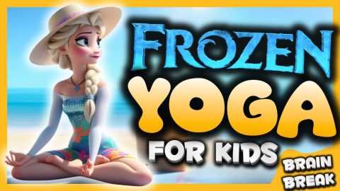 Teacher Mister Alonso: FROZEN YOGA Calming yoga for kids Summer Brain ...