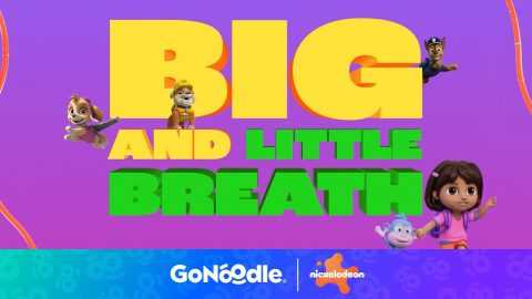 GoNoodle | Get Moving: Big and Little Breath | Calming Exercise For ...