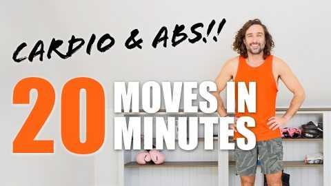 The Body Coach TV by Joe Wicks: 20 Moves in 20 Minutes!! CARDIO & ABS ...