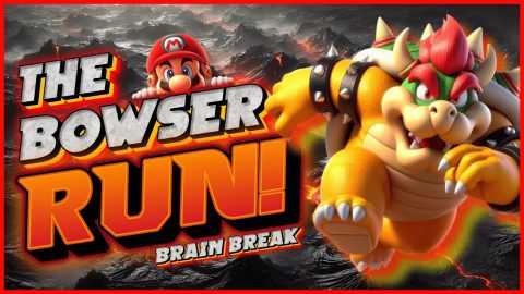 Matthew Wood: The Bowser Run! | Mario Brain Break | Freeze Dance ...