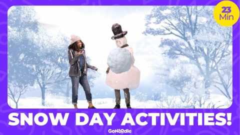 GoNoodle | Get Moving: Snow Day Activities! | Compilation | GoNoodle ...