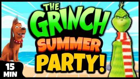 Coach Corey Martin: Grinch Brain Break Party Freeze Dance Summer Brain ...