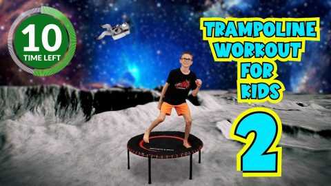 PE Bowman: Trampoline Workout Part 2 - Beginner Trampoline Workout For ...
