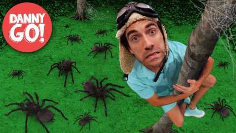 Danny Go!: "Spooky Spiders Everywhere!" Halloween Adventure | Floor is ...