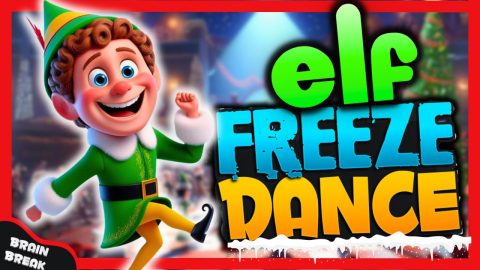 Teacher Mister Alonso: Buddy the Elf Freeze Dance! | Just Dance and Celebrate Holidays with Elf ...
