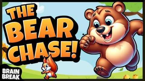 Coach Corey Martin: The Bear Chase! | Brain Break | Bear Hunt | Brain ...